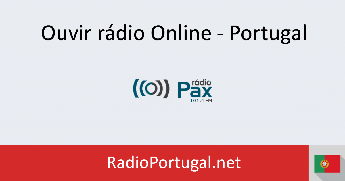 Radio Pax online - Ouvir Rádio Online | RadioPortugal.net